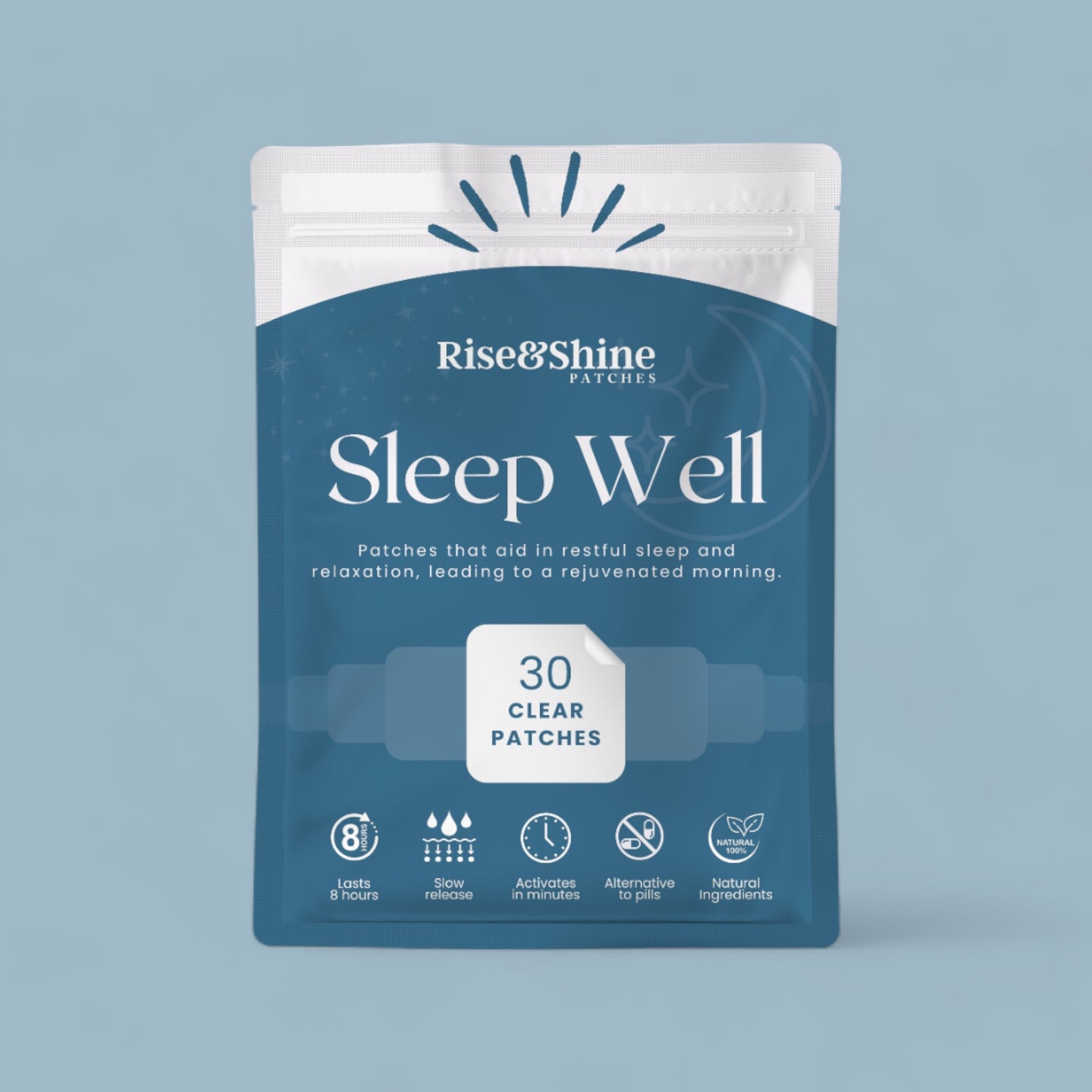 Sleeping Patches - Sleep Well By Rise & Shine – Rise & Shine Patches